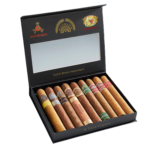 Iconic Brand Assortment, 9-Cigar Sampler | Shark